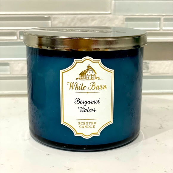 White Barn | Other | White Barn Bergamot Waters 3 Wick Candle | Poshmark